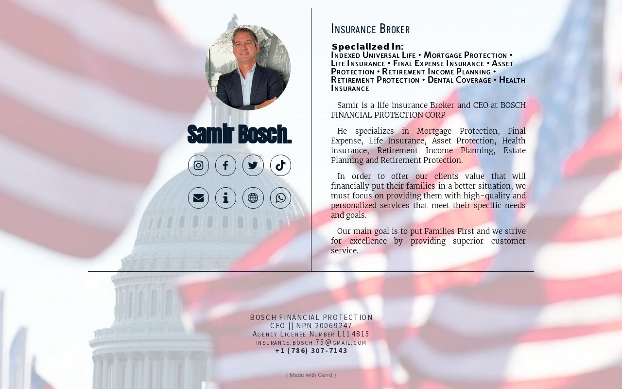 Samir Bosch || 𝗜𝗻𝘀𝘂𝗿𝗮𝗻𝗰𝗲 𝗕𝗿𝗼𝗸𝗲𝗿